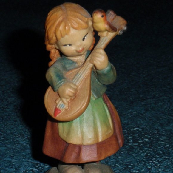 Anri | Art | Anri Juan Ferrandiz Melody For Two 3 Wood Carved Figurine ...